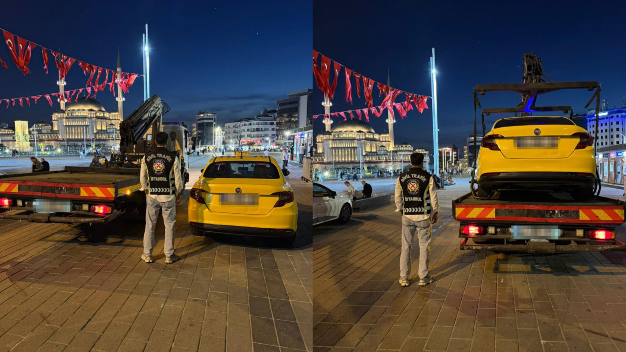Turisti aracına aldı, taksimetreyi açmadı! Taksi şoförüne 141 bin 500 ...