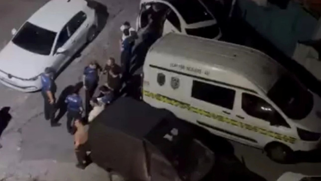 İstanbul Kağıthane'de dehşet gecesi! Demir korkuluklarda kabloyla asılı ...